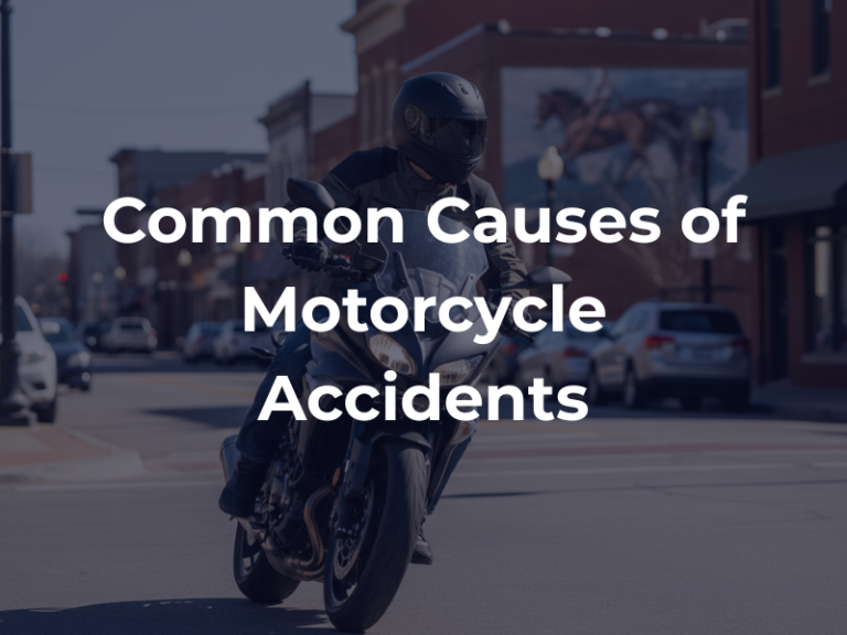 Common Causes of Motorcycle Accidents | Gary C. Johnson P.S.C.